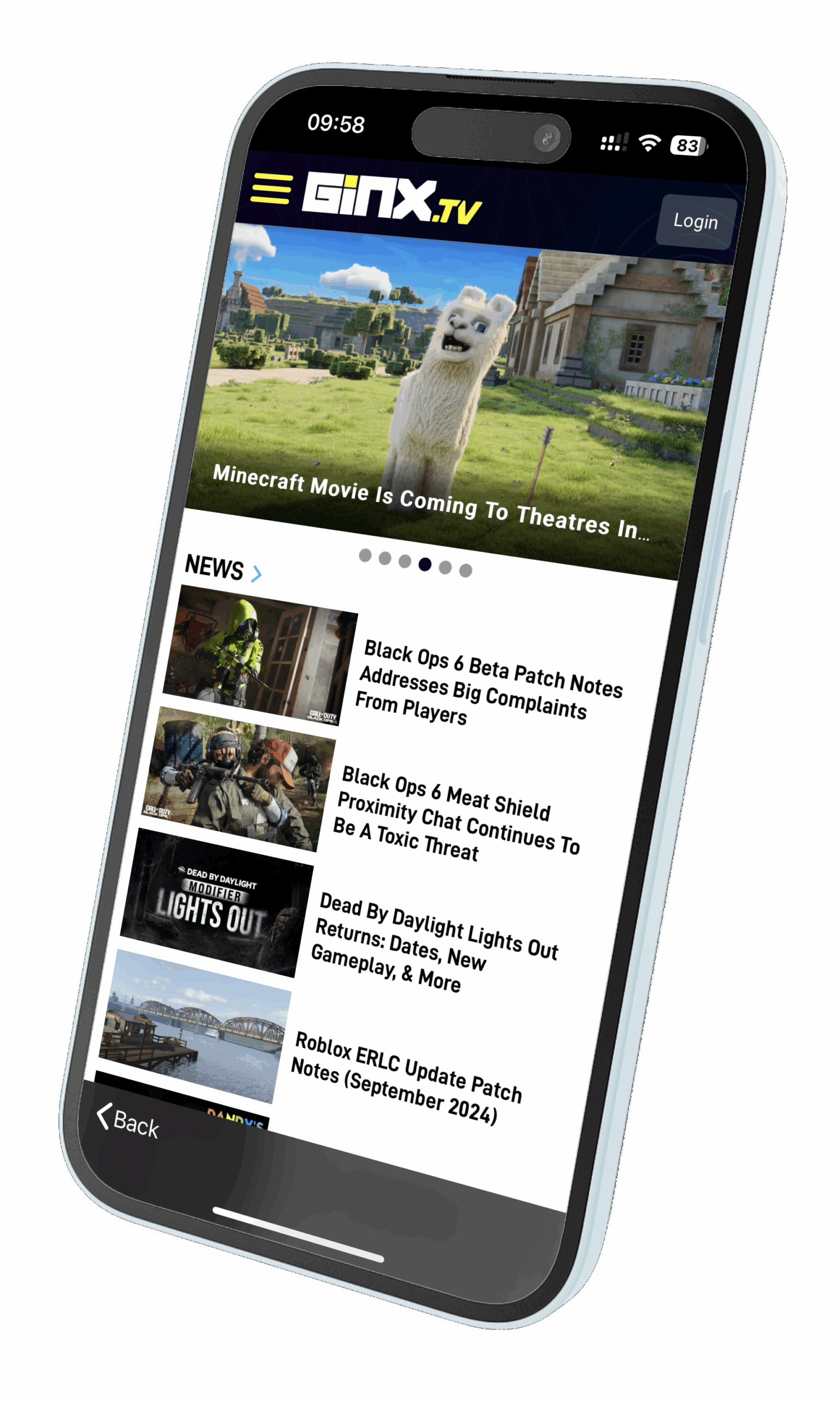 The GINX+ app | GINX TV