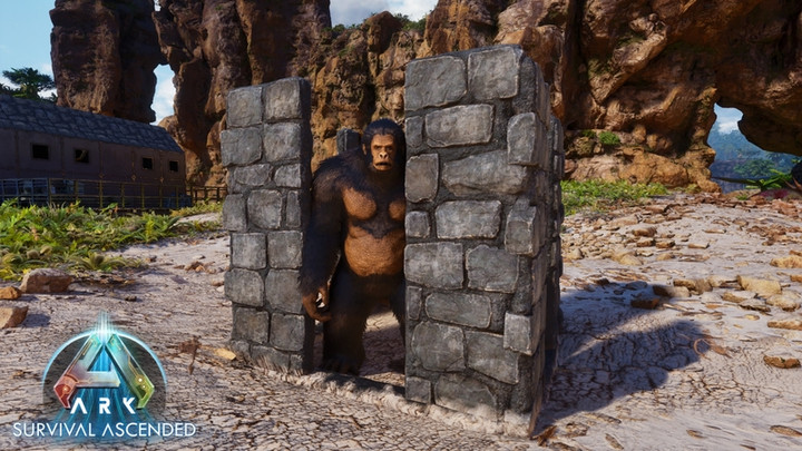 Ark Survival Ascended Gigantopithecus Trap How To Build Ginx Tv 