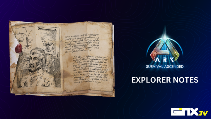 ARK Survival Ascended Explorer Note Locations - GINX TV