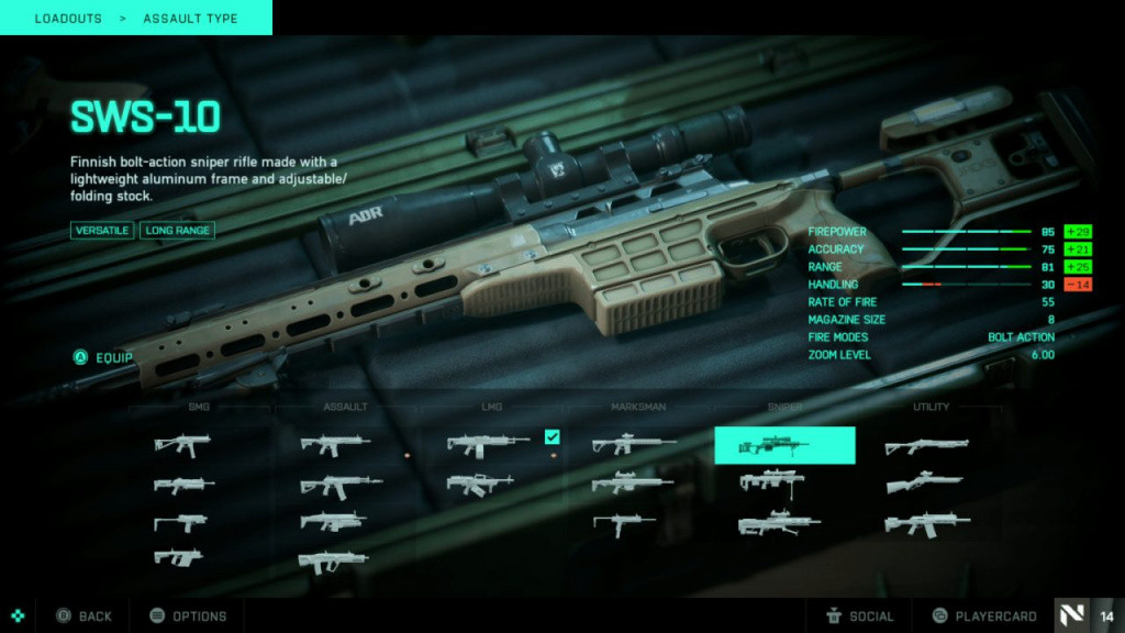 Best SWS-10 loadout for Battlefield 2042 - GINX TV