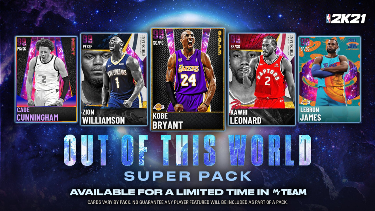 NBA 2K21 MyTeam: Limited Edition Out of This World Super pack and boxes - GINX TV