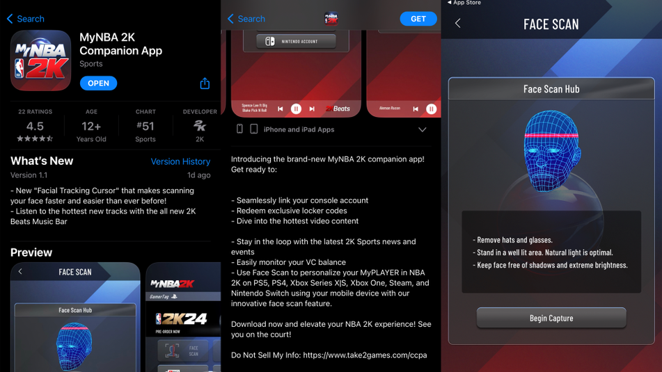 NBA 2K24 Face Scan App now available on iOS: How To Scan Your Face For ...