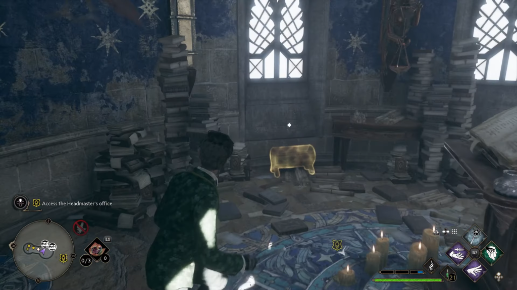 How to Open Locked Door Near Headmaster's Office in Hogwarts Legacy - GINX TV