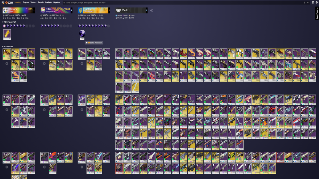 Destiny 2 DIM: How To Use Item Manager To Create Custom Loadouts - GINX TV