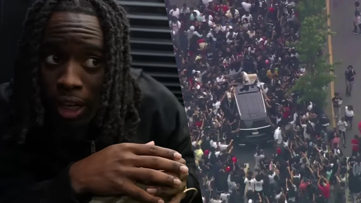 Kai Cenat Arrested For Mass Riot That Shut Down New York City - GINX TV