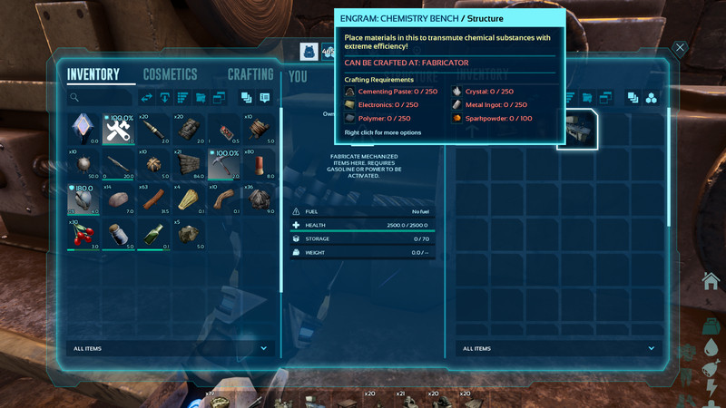 ARK Survival Ascended Chemistry Bench: How To Craft and Uses - GINX TV