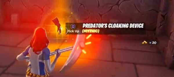 Fortnite Predator's Cloaking Device: How to get new Mythic Item - GINX TV