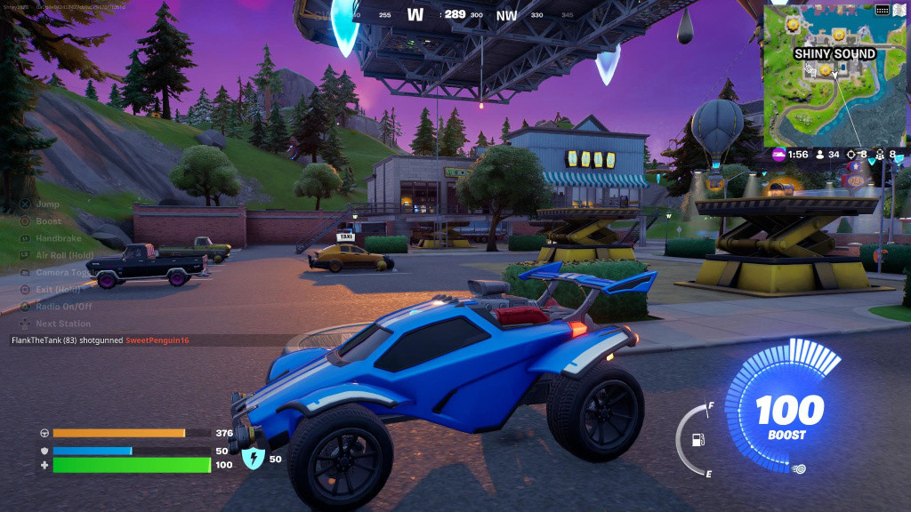 Fortnite Chapter 3 Season 4: Octane Rocket League Location - GINX TV