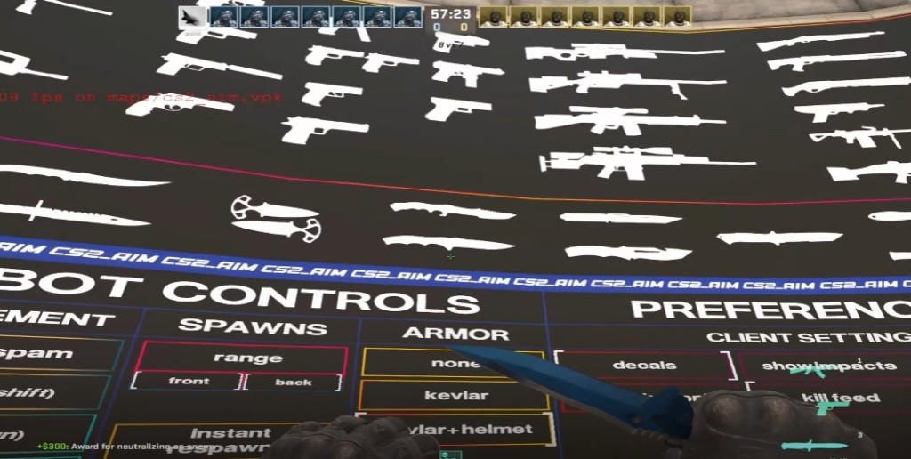 Best CS2 Aim Bots Practice Map: How To Install & Features - GINX TV