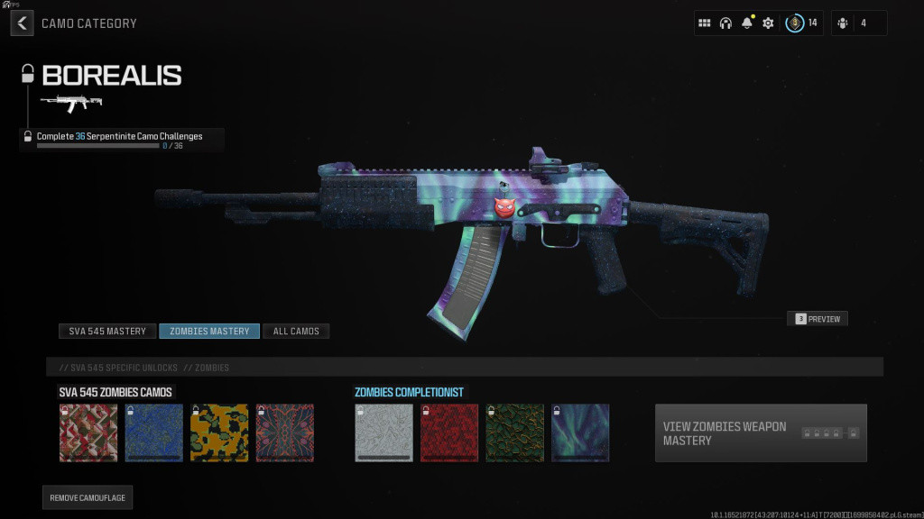 Mw3 Zombies How To Get Borealis Camo Ginx Tv