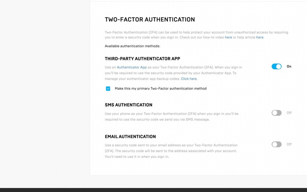 How to enable two-factor authentication (2FA) in Fortnite - GINX TV