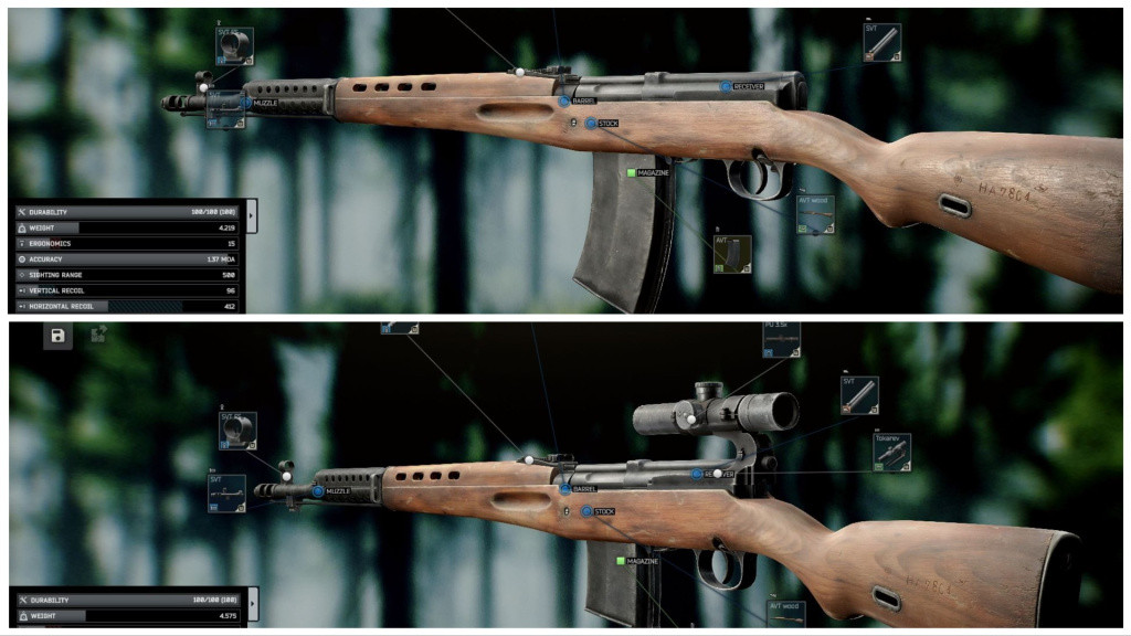 Escape From Tarkov: Best SVT-40 & AVT-40 Builds - GINX TV