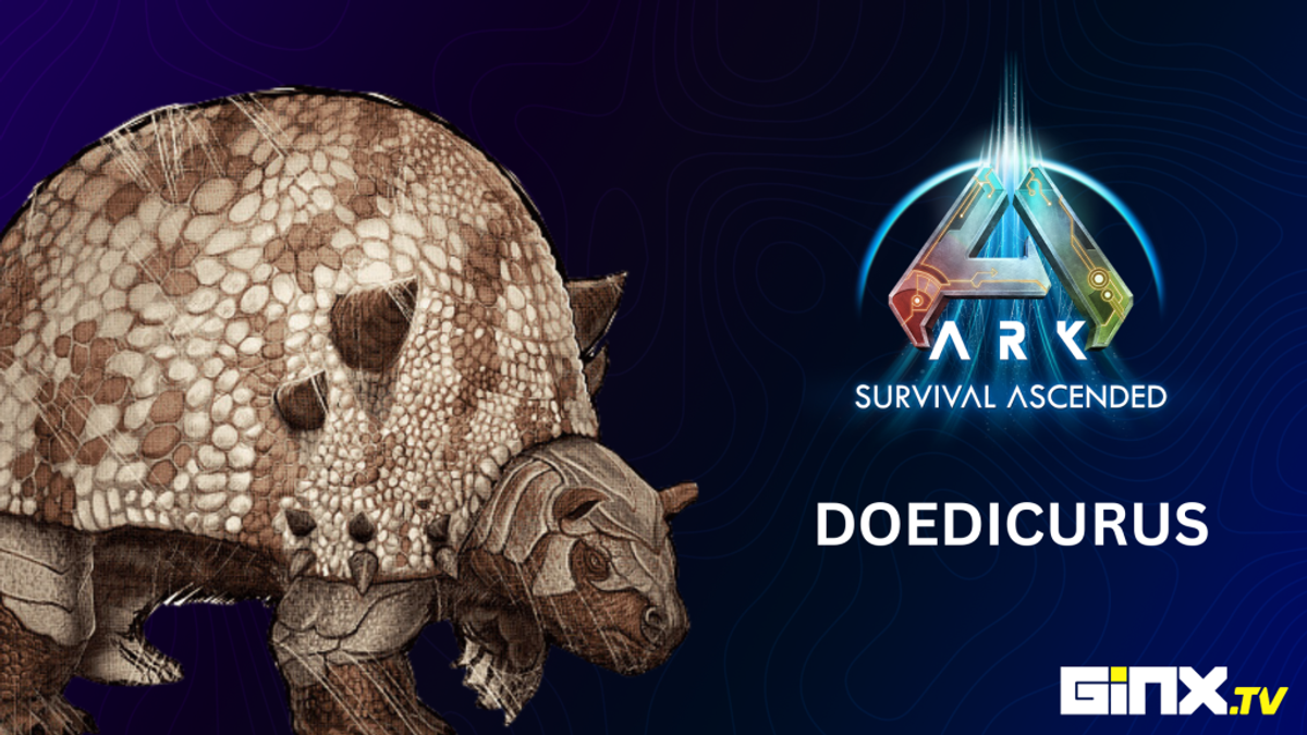 ARK Survival Ascended Doedicurus Spawn Location & Taming Guide - GINX TV