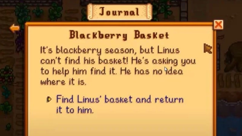 Stardew Valley: How To Find Linus' Basket - GINX TV Stardew Valley: How To Find Linus' Basket - GINX TV
