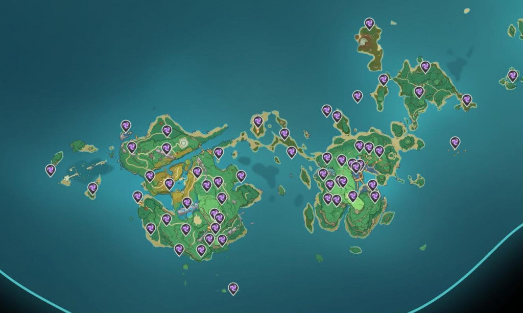 Genshin Impact Electroculus locations in the Inazuma region - GINX TV