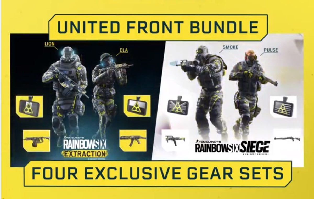 How to get the United Front bundle in Rainbow Six Siege / Extraction ...