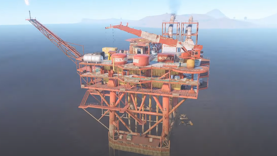 Rust Oil Rig Monument Guide: Location, Puzzle Solutions & Loot - GINX TV