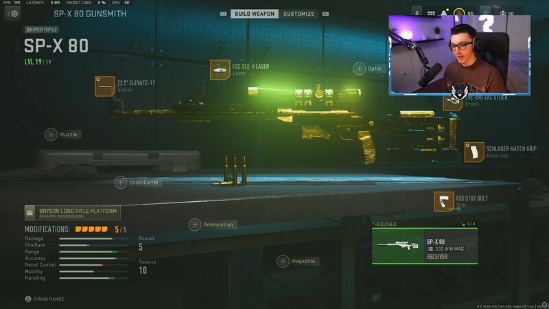Best Warzone 2 Sp X 80 Loadout Class Setup Attachments Perks Ginx Tv