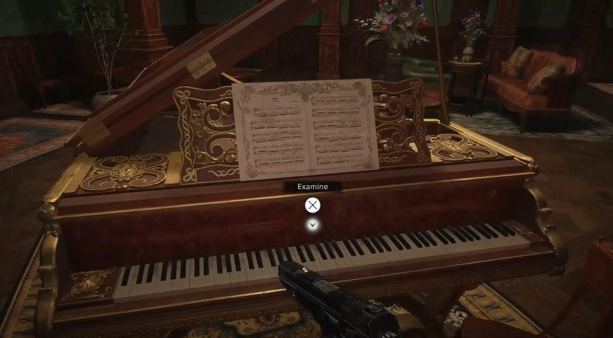 How to complete Resident Evil Village Piano Puzzle: Get Iron Insignia ...