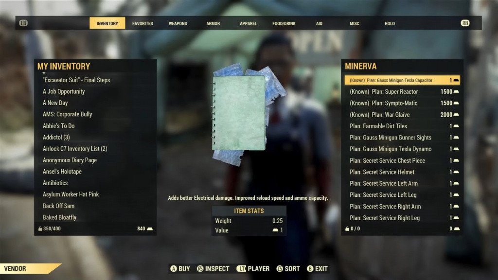 Fallout 76 Minerva Location, Inventory & Schedule (March 2024) - GINX TV