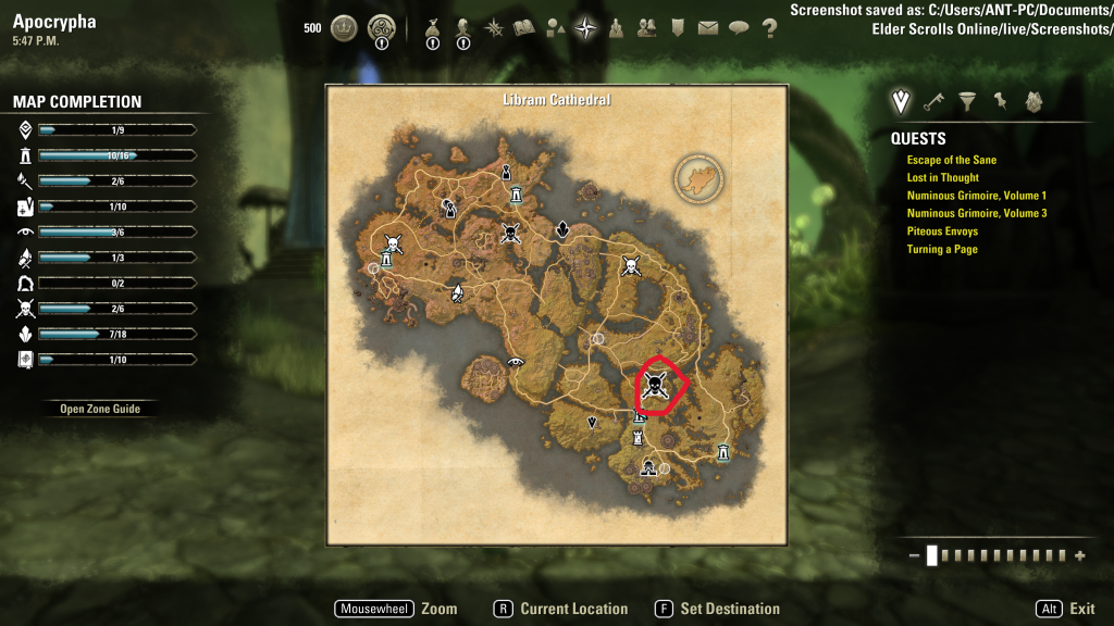 ESO Necrom: All Apocrypha World Boss Locations - GINX TV