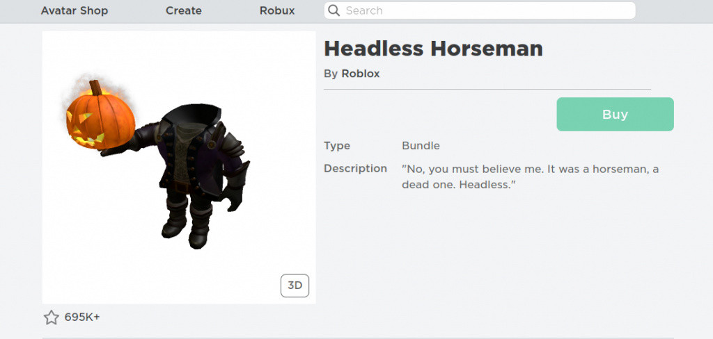 How To Get Headless Horseman In Roblox - Release Date, Cost & More - GINX TV