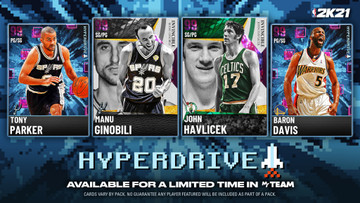 NBA 2K21 MyTeam: Limited Edition Hyperdrive II Packs + Locker Code - GINX TV