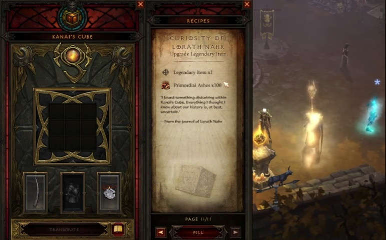 New Diablo 3 Season 28 Kanai's Cube Recipe: Upgrade To Primal Legendary ...