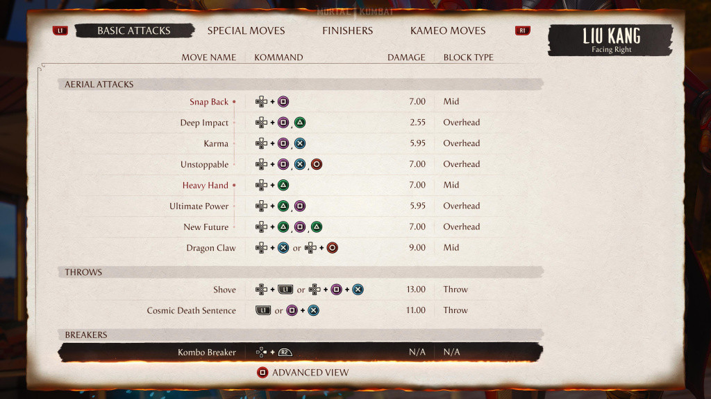Mortal Kombat 1 Liu Kang Move List, Fatality & Brutality Inputs - GINX TV