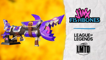How To Get Nerf's League of Legends Fishbones Rocket Launcher - GINX TV