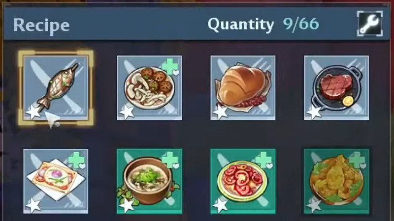 Tower Of Fantasy Cooking Guide - All Recipes List - GINX TV