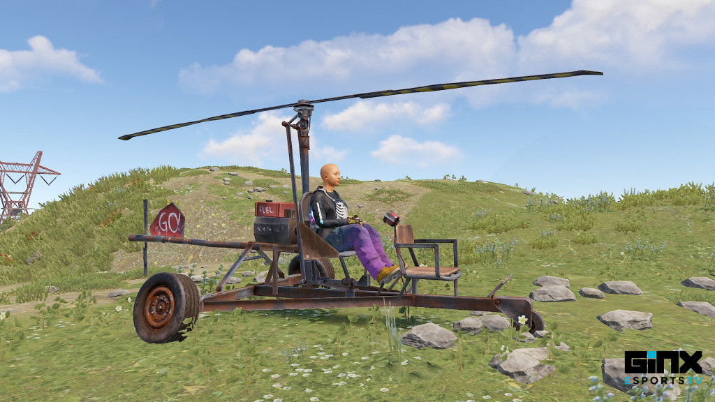 Rust Minicopter: How To Fly and Best Training Server - GINX TV