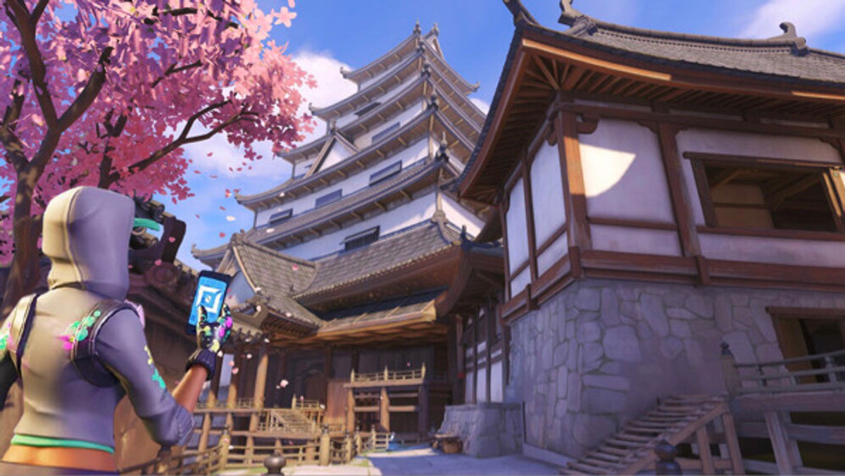 Overwatch's Hanamura map remade in Fortnite - GINX TV