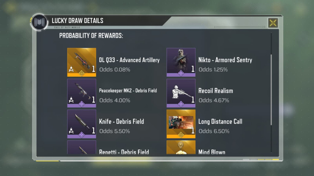 COD Mobile Armed to the Teeth Draw: Get DL Q33 - Advanced Artillery ...