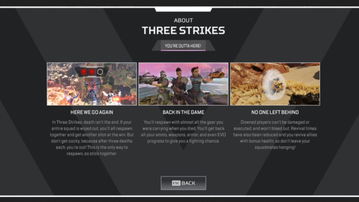 How To Play Three Strikes LTM In Apex Legends - GINX TV