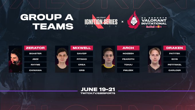 G2 Valorant Invitational: schedule, format, teams, prize pool and how ...