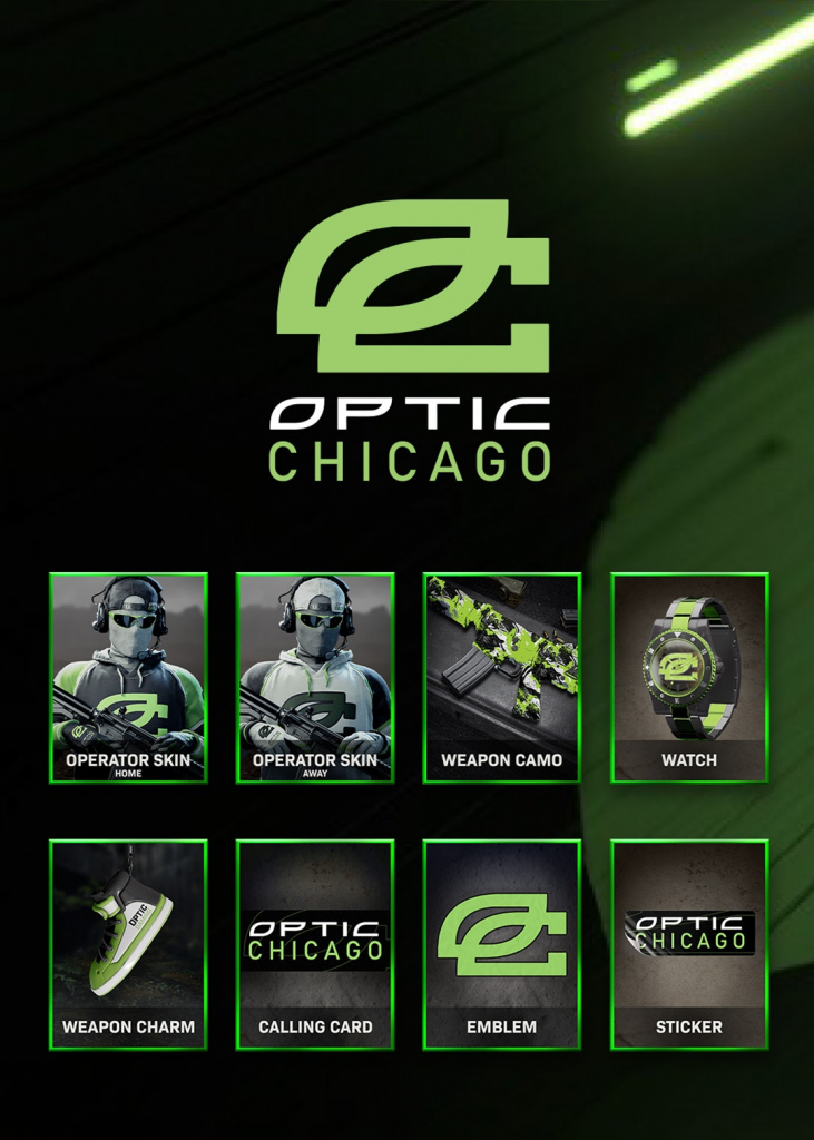 CDL 2021 Team Packs: Operator skins, weapon camo, watch, weapon charm ...