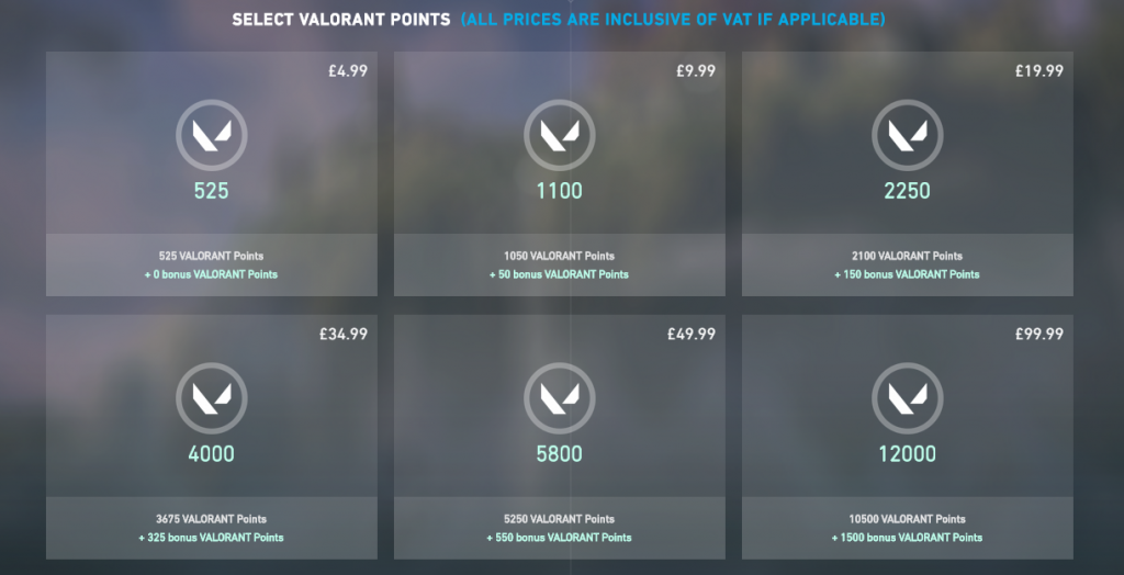 Valorant Point Prices How Do You Price A Switches 