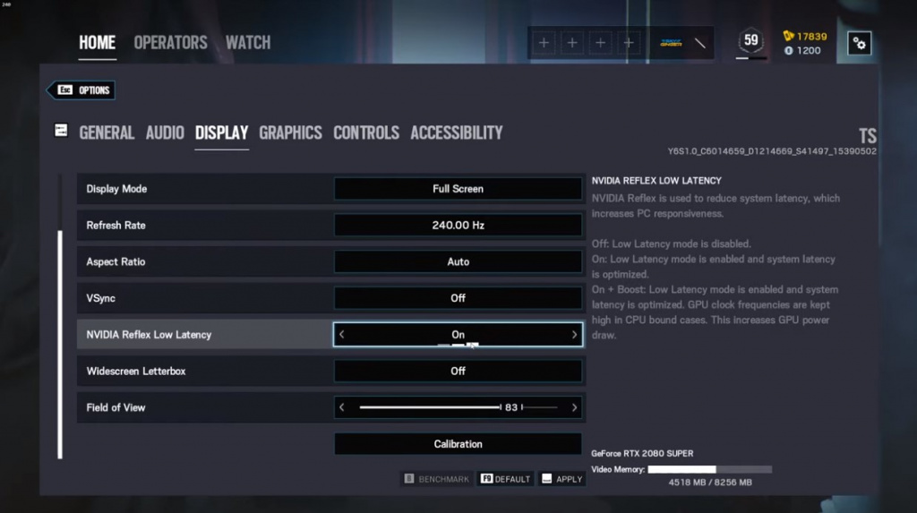 Nvidia Reflex in Rainbow Six Siege: Boost responsiveness, how to | GINX ...