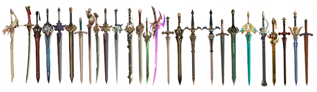 Genshin Impact Weapons List All Swords Bows And More HOT GIRL
