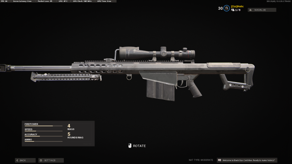 Best M82 loadout in Black Ops Cold War | GINX Esports TV