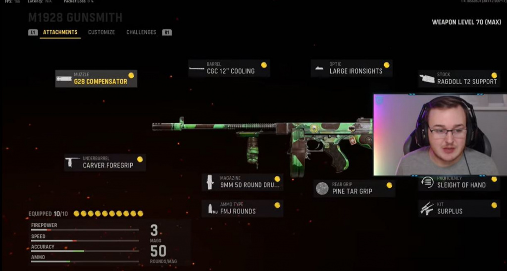 Best M1928 class setup for COD Vanguard | GINX Esports TV