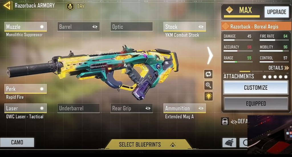 Best Razorback gunsmith class setup for COD Mobile Season 5 | GINX Esports TV