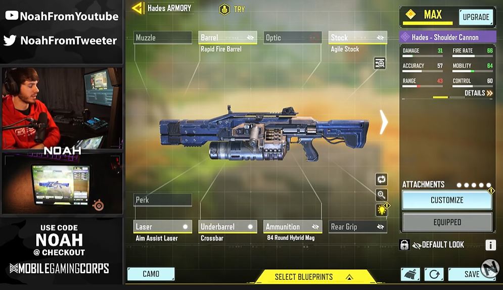 Best Hades gunsmith loadout for COD Mobile Season 7 | GINX Esports TV