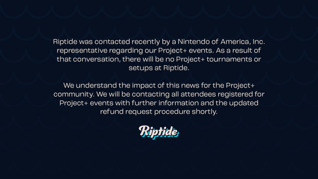Nintendo shuts down Riptide Project + tournament | GINX Esports TV Nintendo shuts down Riptide Project + tournament | GINX Esports TV