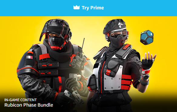 Rainbow Six Extraction Prime Gaming: How to get Rubicon Phase Bundle ...