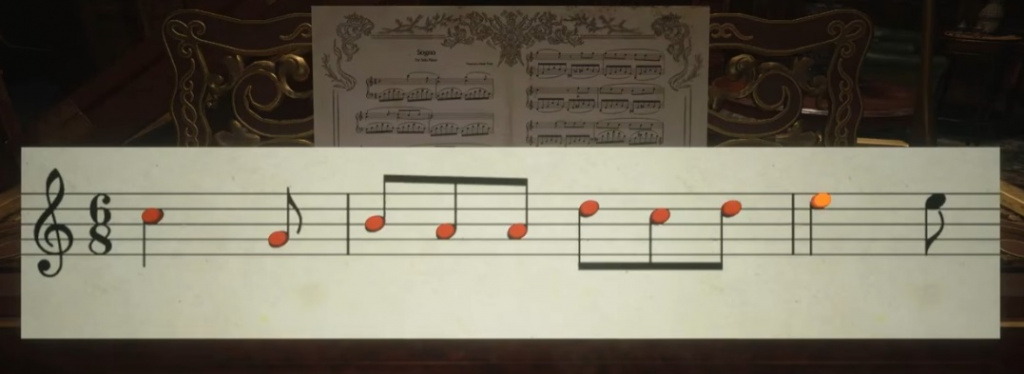 How to complete Resident Evil Village Piano Puzzle: Get Iron Insignia ...