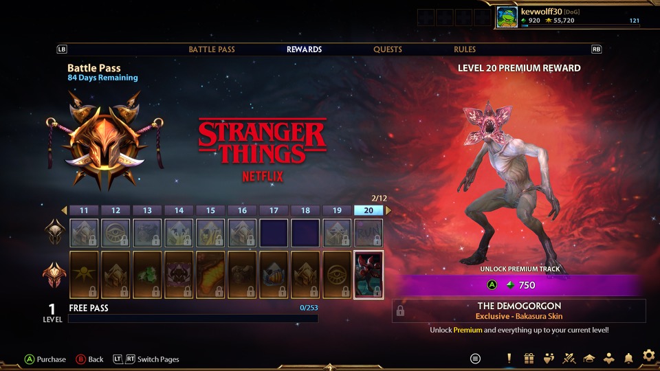 SMITE x Stranger Things battle pass: Exclusive skins, loot, quests ...