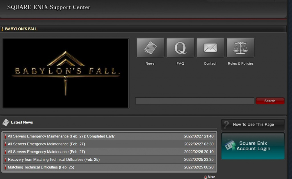 Babylon's Fall servers down? How to check server status | GINX Esports TV